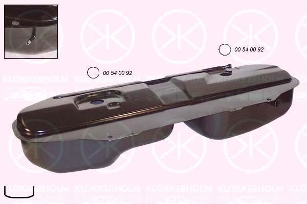 Fuel Tank - Twin Pipe 63 Litre - 2 Door Saloon/Cabriolet 1988-1991 (E30 ...